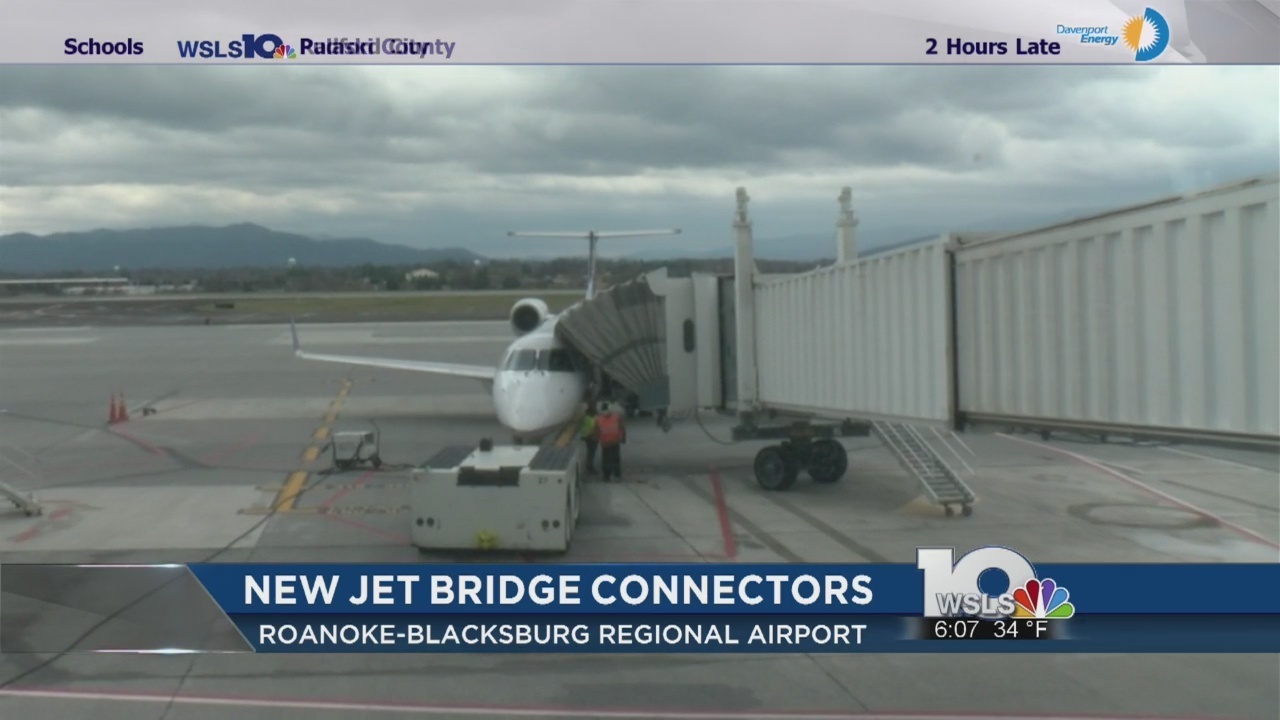 Roanoke-Blacksburg Regional Airport prepares for new jet bridges